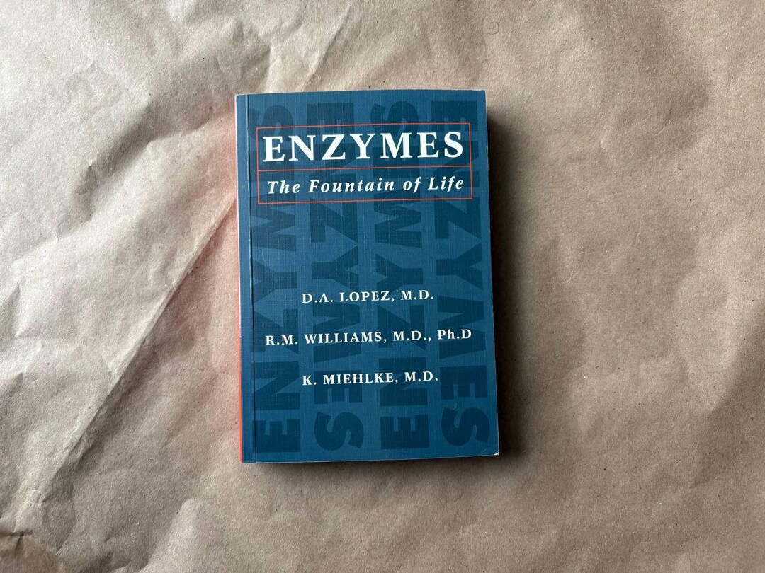 Vintage Medical Book, Enzymes: the Fountain of Life by Lopez, Williams ...