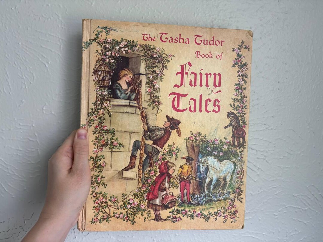 Vintage Children's Book, the Tasha Tudor Book of Fairy Tales, Classic ...