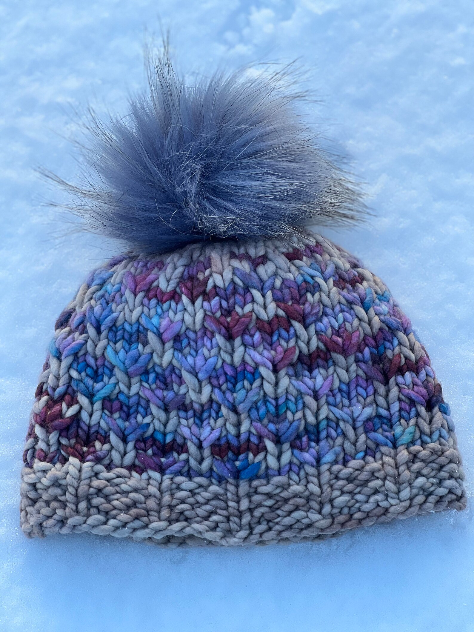 Knitting Pattern Windchill Warning Hat - Etsy