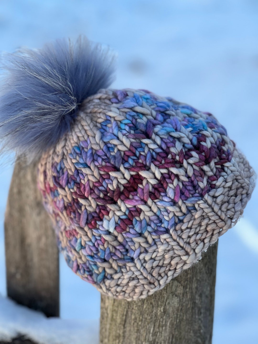 Knitting Pattern Windchill Warning Hat - Etsy