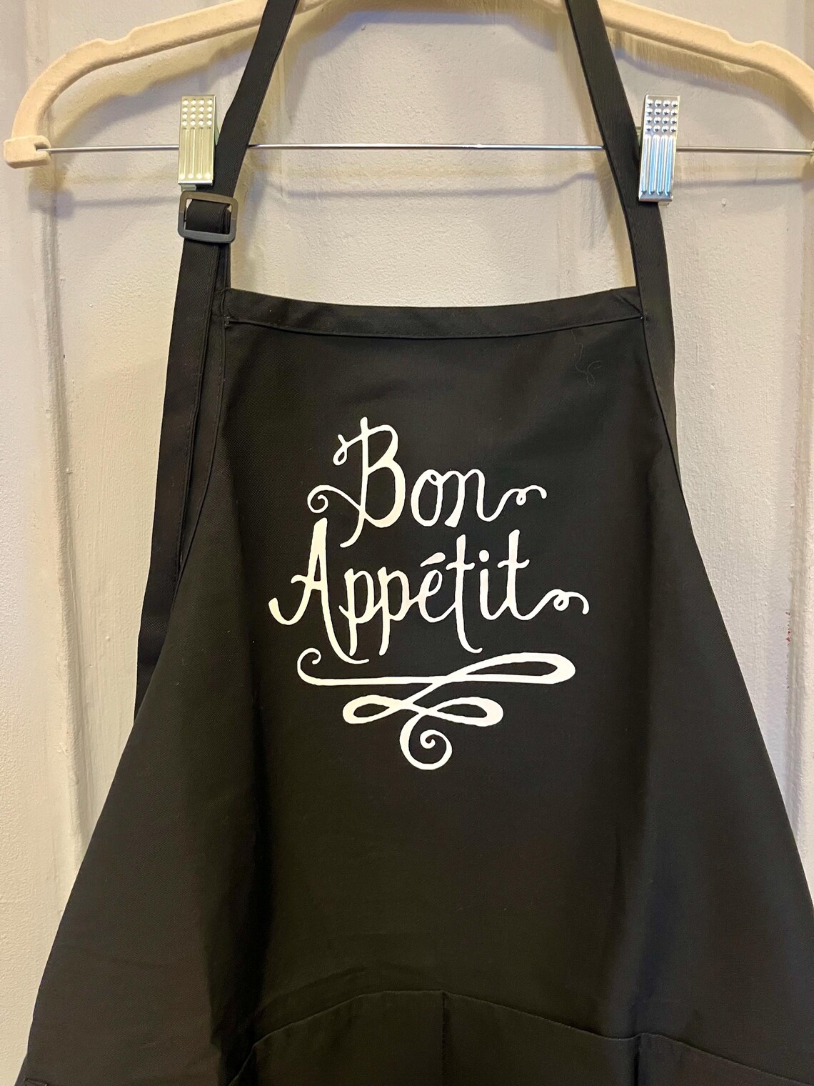 Bon Appétit- Apron With Pockets - Etsy