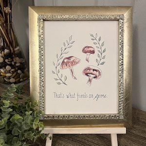 That’s What Friends Are Spore, Art Print - Etsy