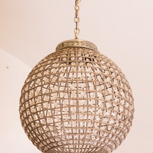 Vintage French Sphere Chandelier Emperor Style, 1970s - Etsy