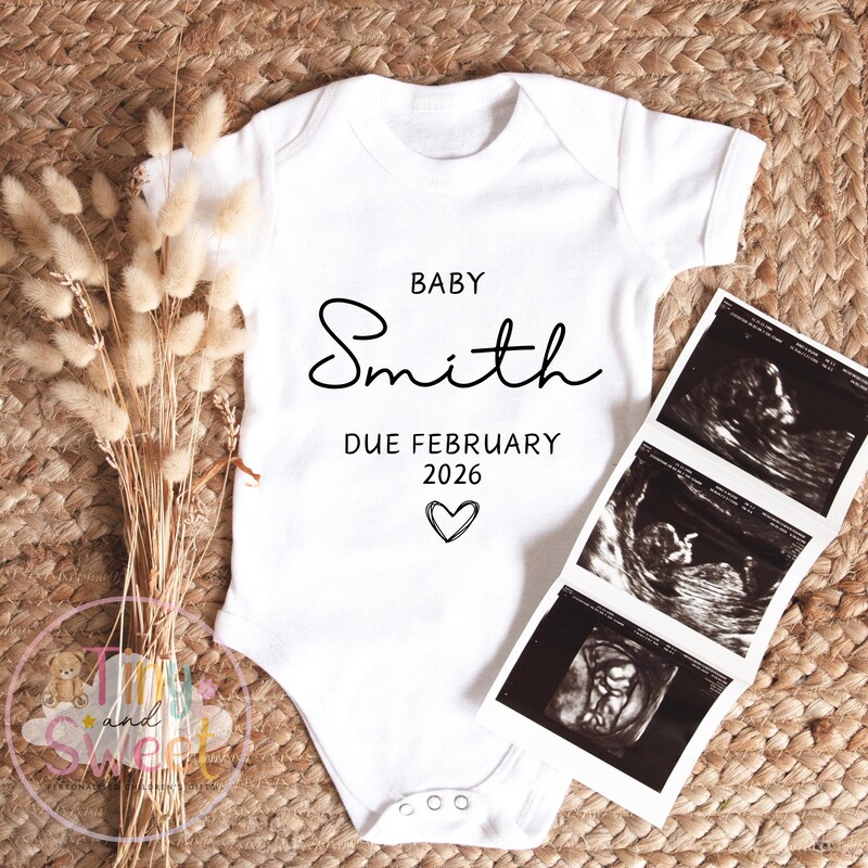 Personalised Baby Grow 2026 - Etsy UK