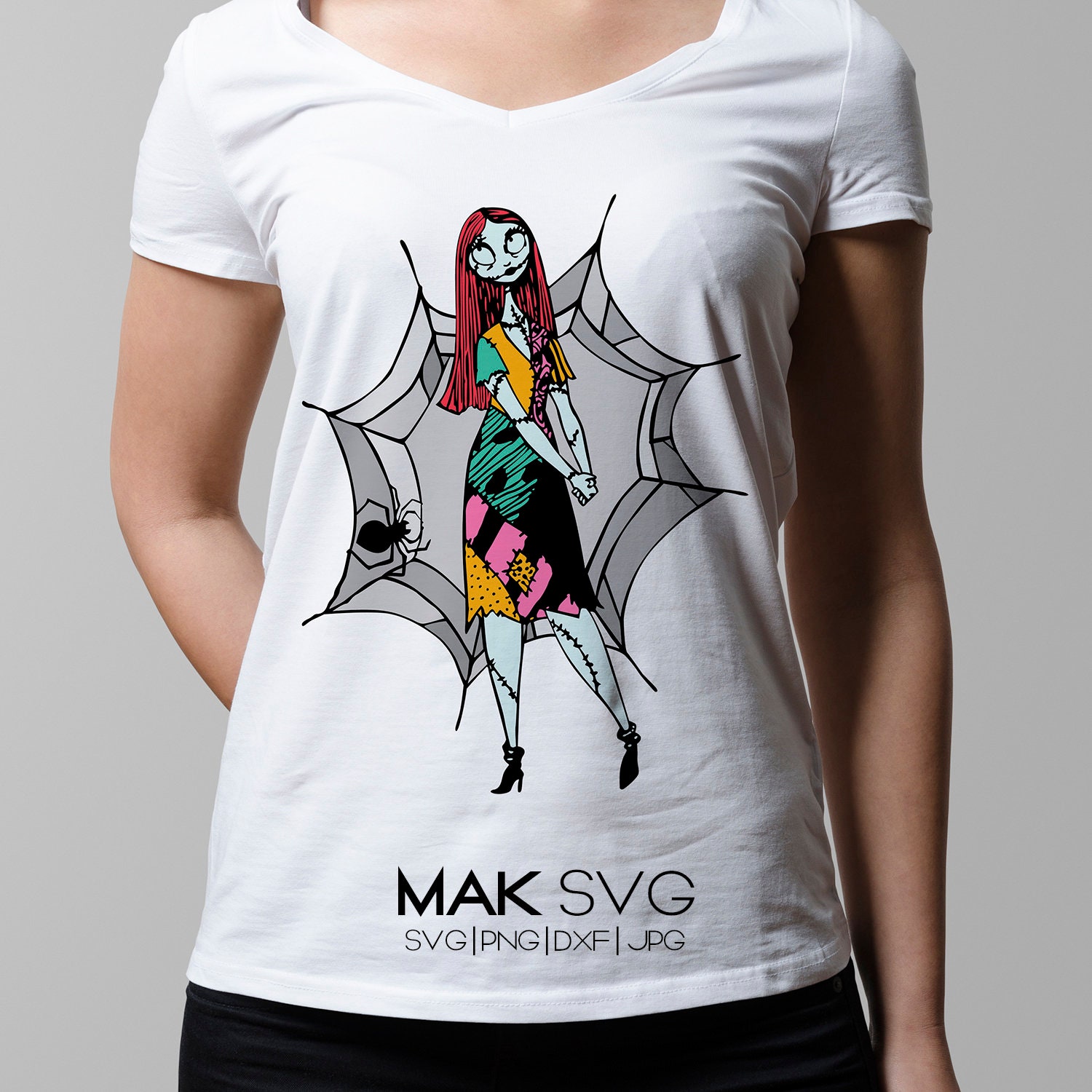 Sally Svg, Sally Cut File, the Nightmare Before Christmas Svg, the ...