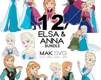 Frozen SVG Sisters SVG Design Files for Cricut Silhouette Cut Files ...