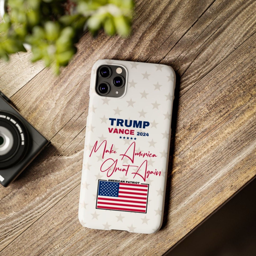 Trump Vance iPhone Case American Election MAGA iPhone Case Make America ...