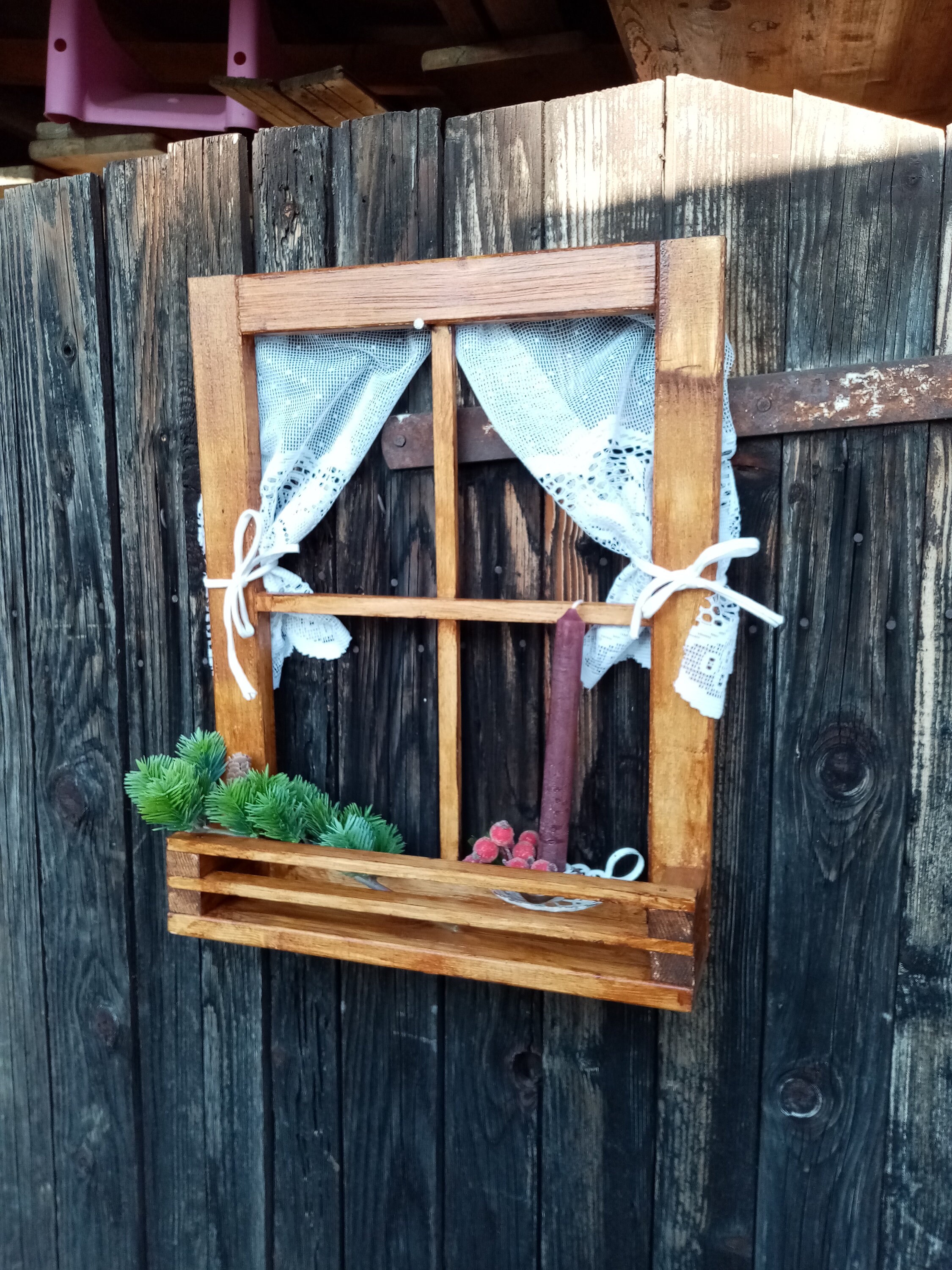 Decorative Window Box Shelves Whimsical Wood Wall Shelf Cottagecore ...
