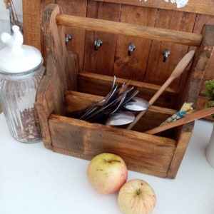 Rustic Wood Tool Box, Wedding Tool Box,garden Tool Box, Farmhouse Decor ...