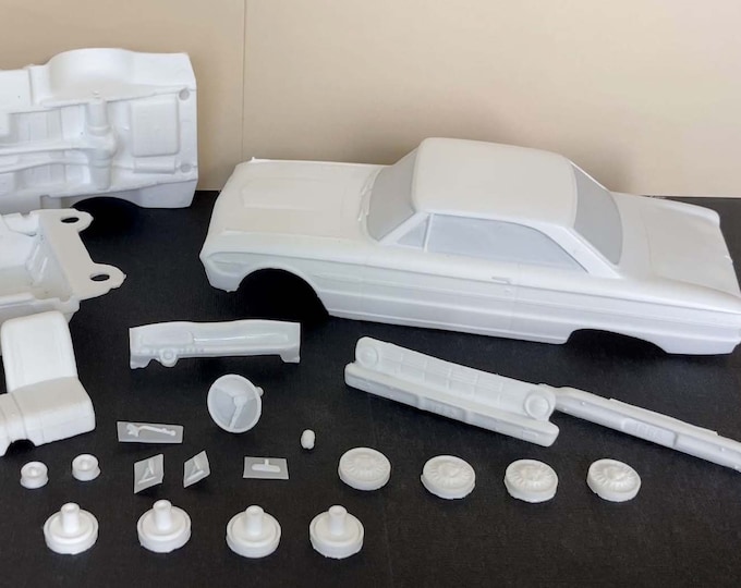 1963 1/2 Ford Falcon Sprint Hardtop RESIN MODEL CAR Kit in 1/25 Scale ...
