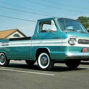 1961 CORVAIR Rampside Pickup— RESIN Curbside Model Car Kit — 1/25 Scale ...