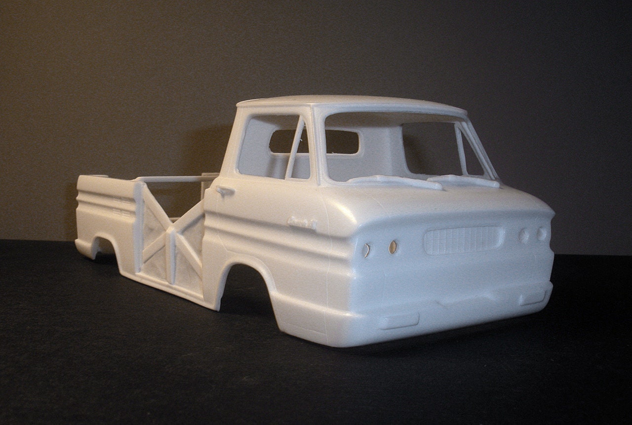 1961 CORVAIR Rampside Pickup— RESIN Curbside Model Car Kit — 1/25 Scale ...