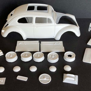 Chopped 1957 Volkswagen VW Oval Window Sunroof Sedan Resin Conversion ...