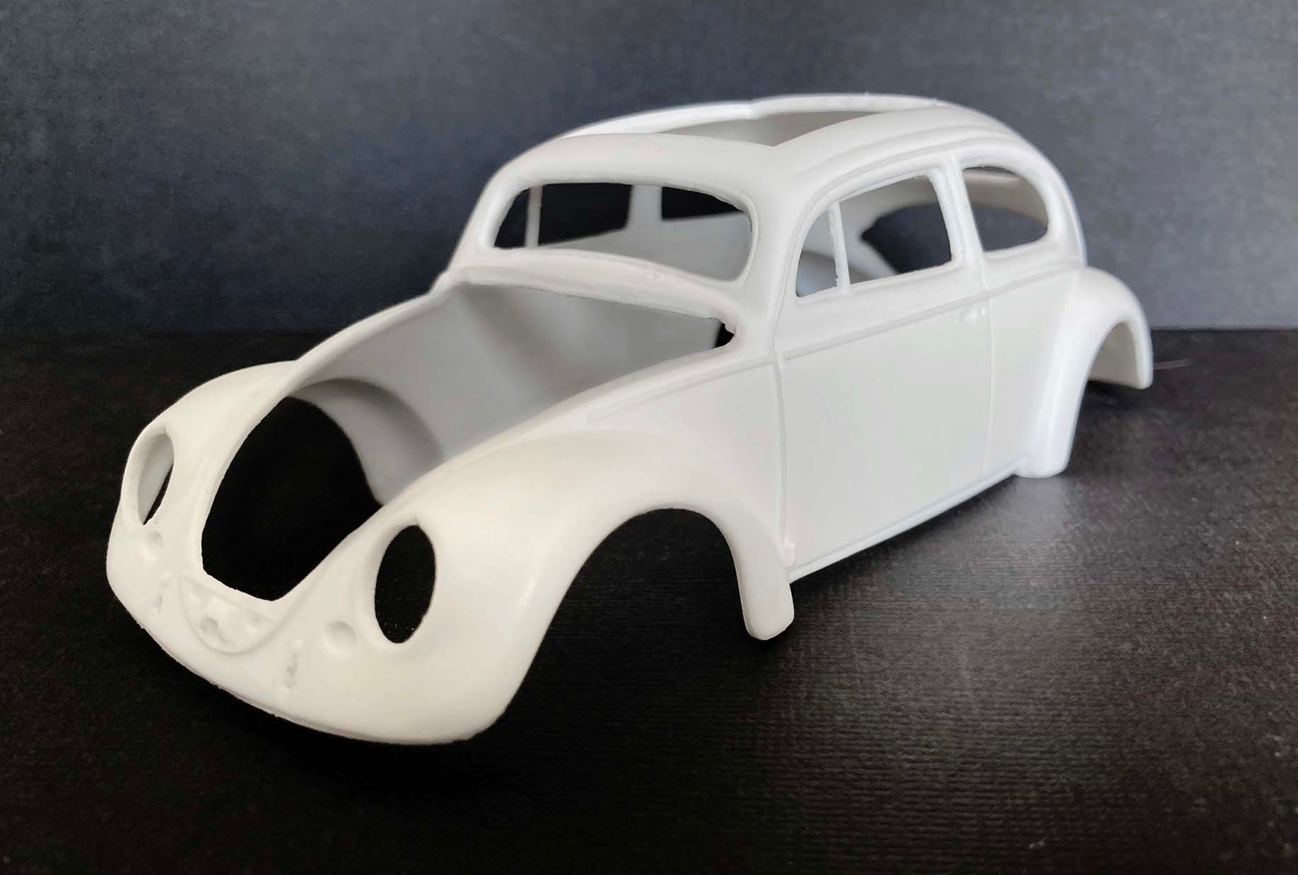 Chopped 1957 Volkswagen VW Oval Window Sunroof Sedan Resin Conversion ...