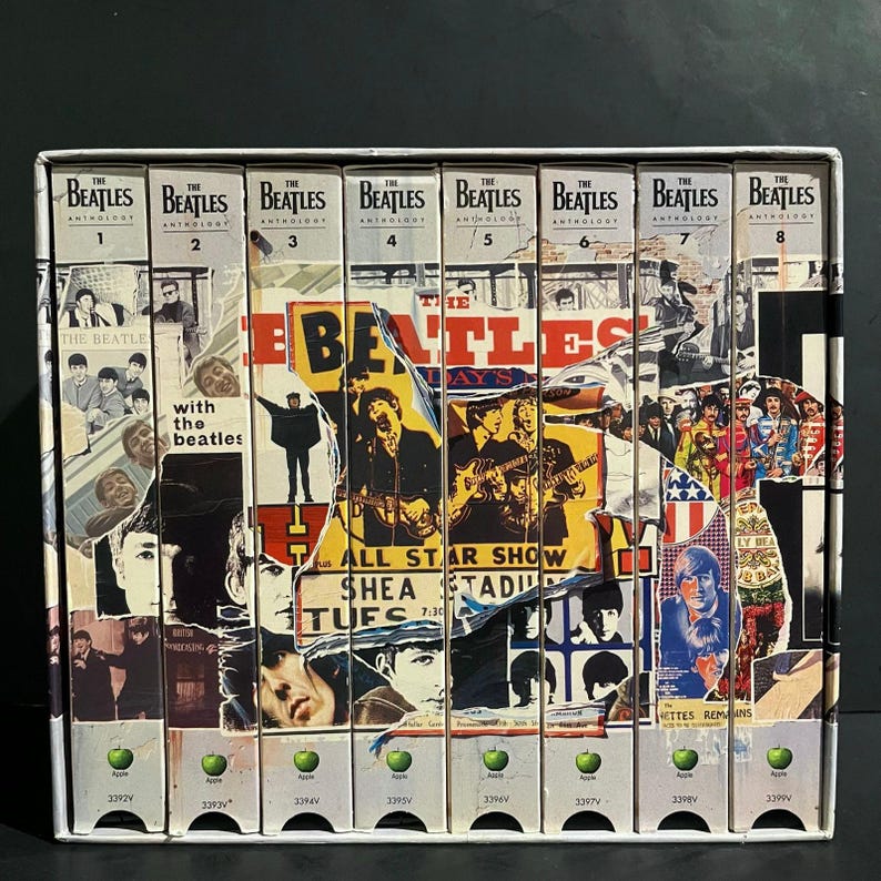 The Beatles Anthology VHS Box Set (1996) – Complete 8-tape Collector’s Edition - Etsy
