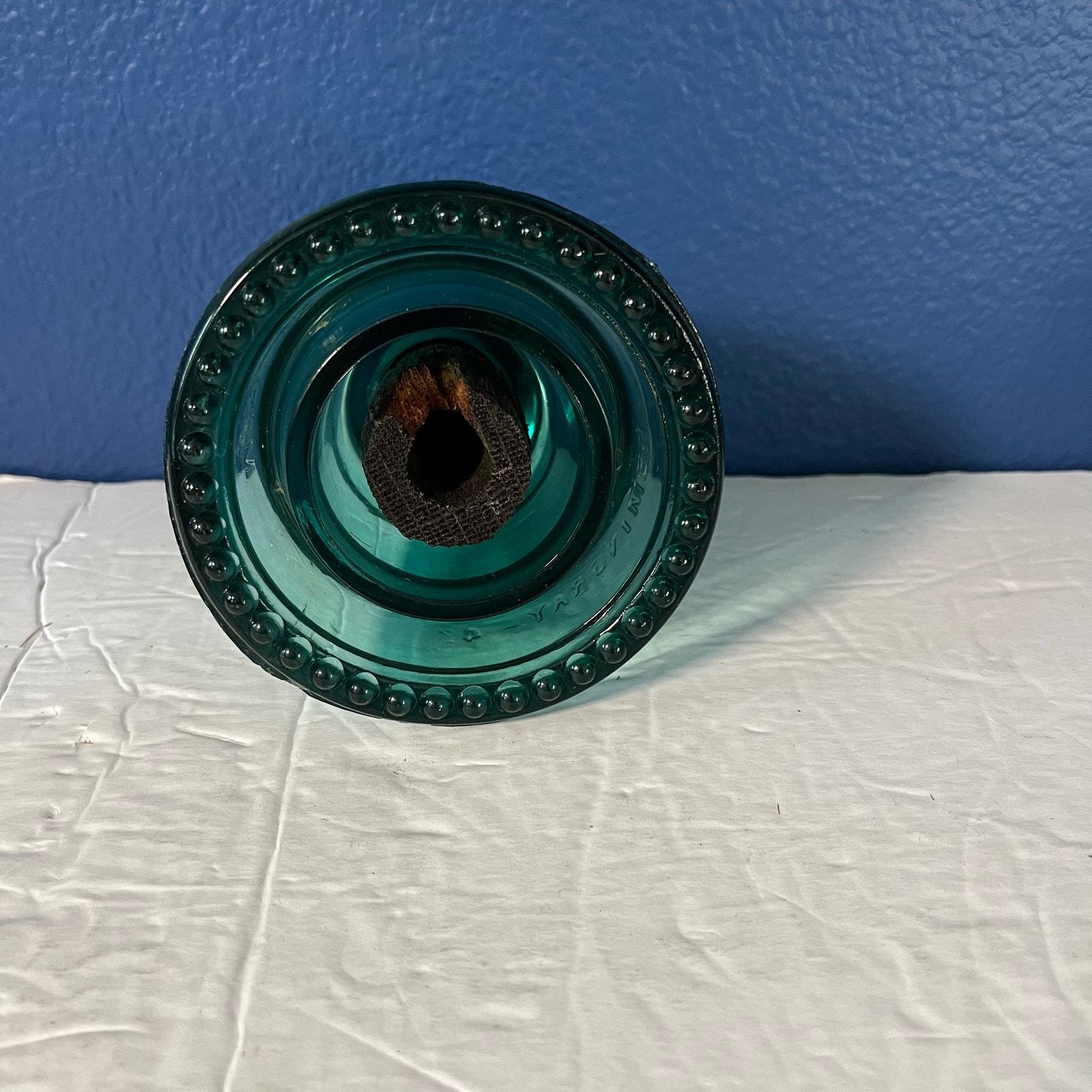 Hemingray Electrical Glass Insulator - 42 - Auga Blue - Heavy - Etsy