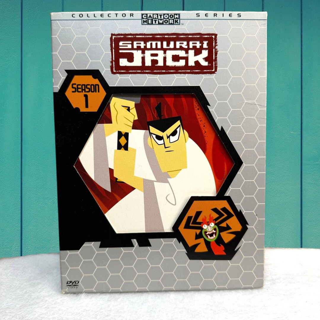 Samurai Jack Season 1 DVD Collector Series Cartoon Network 2-disc Set ...