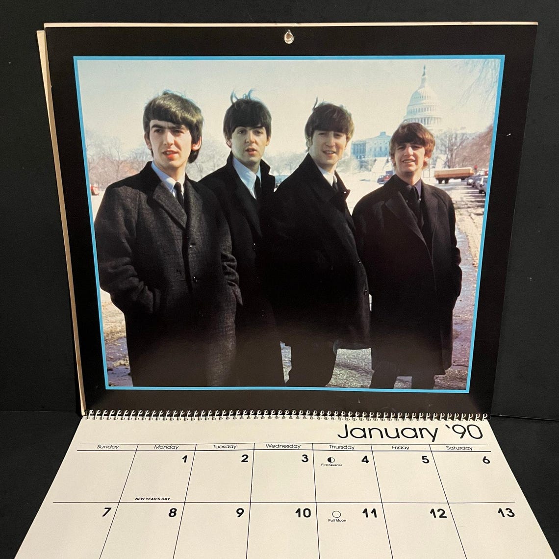 Vintage the Beatles 1990 Wall Calendar 12x12 by Cleo – Fab Four ...