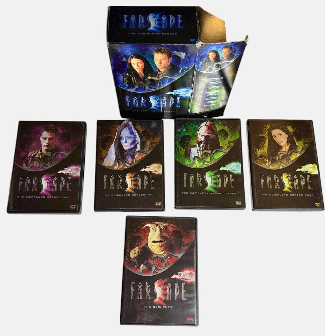 Farscape: the Complete Series (DVD, 26-disc Box Set) – A&E / Jim Henson ...
