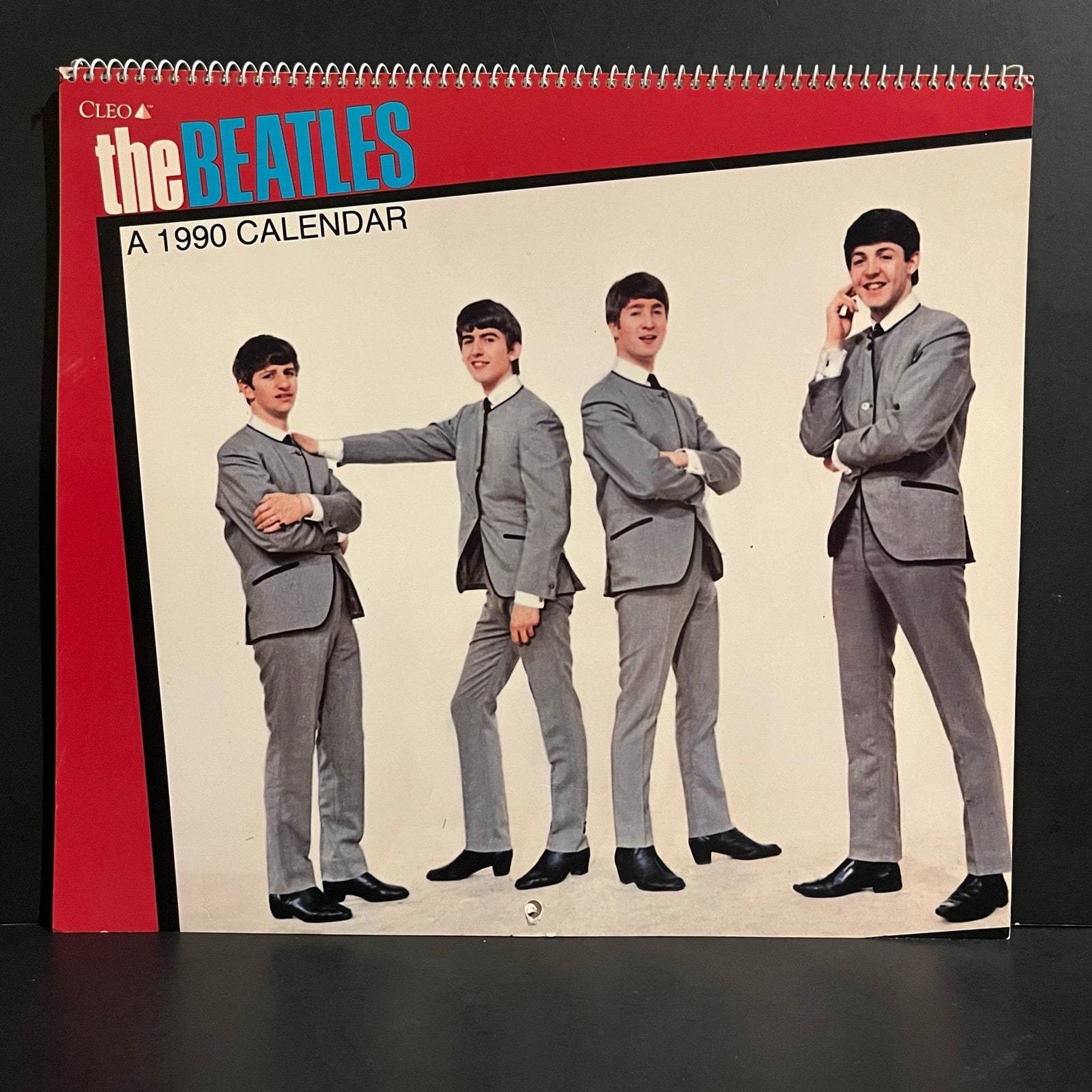 Vintage the Beatles 1990 Wall Calendar 12x12 by Cleo – Fab Four ...