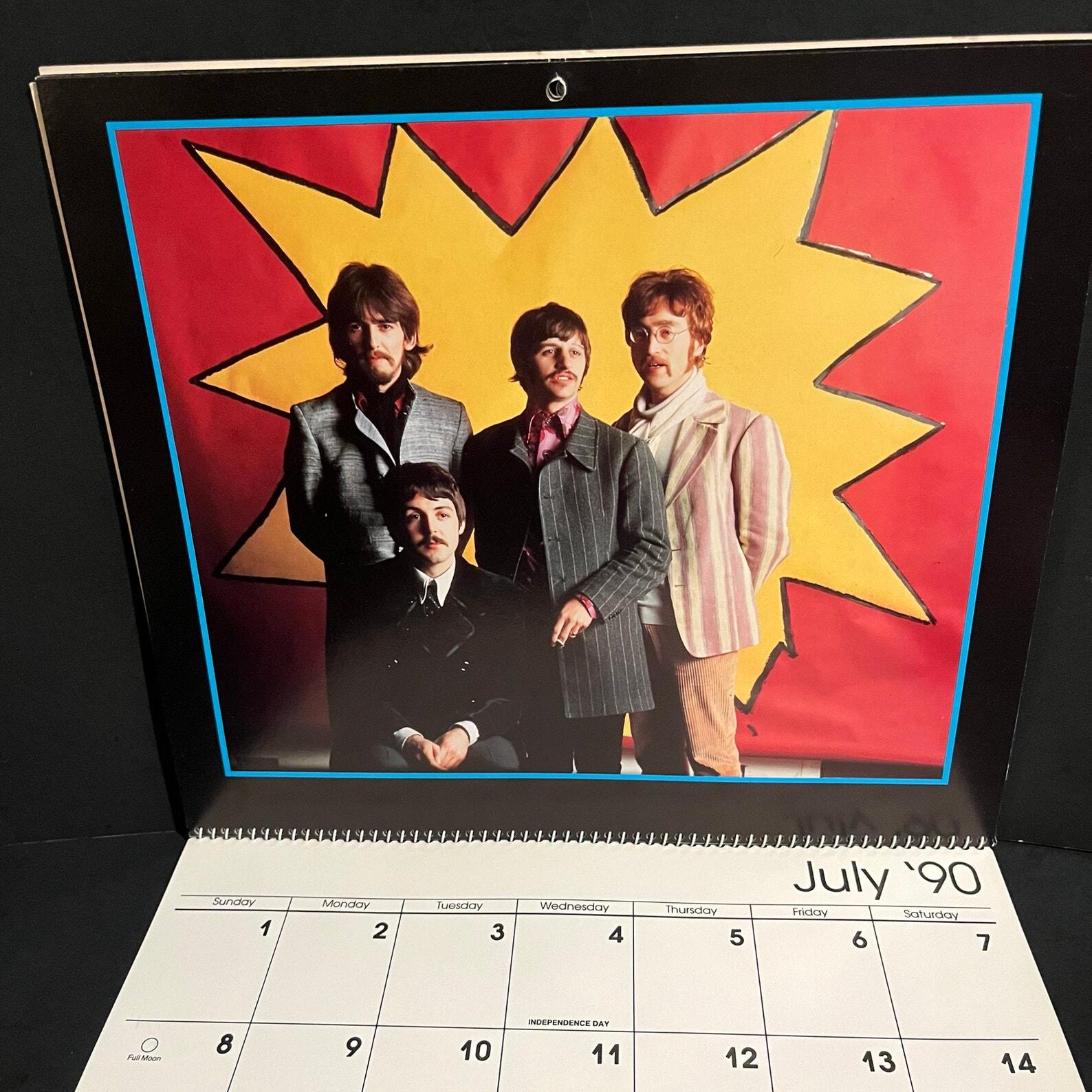 Vintage the Beatles 1990 Wall Calendar 12x12 by Cleo – Fab Four ...