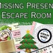 Christmas Escape Room Kids| Christmas Escape Room Kit| Printable Escape ...
