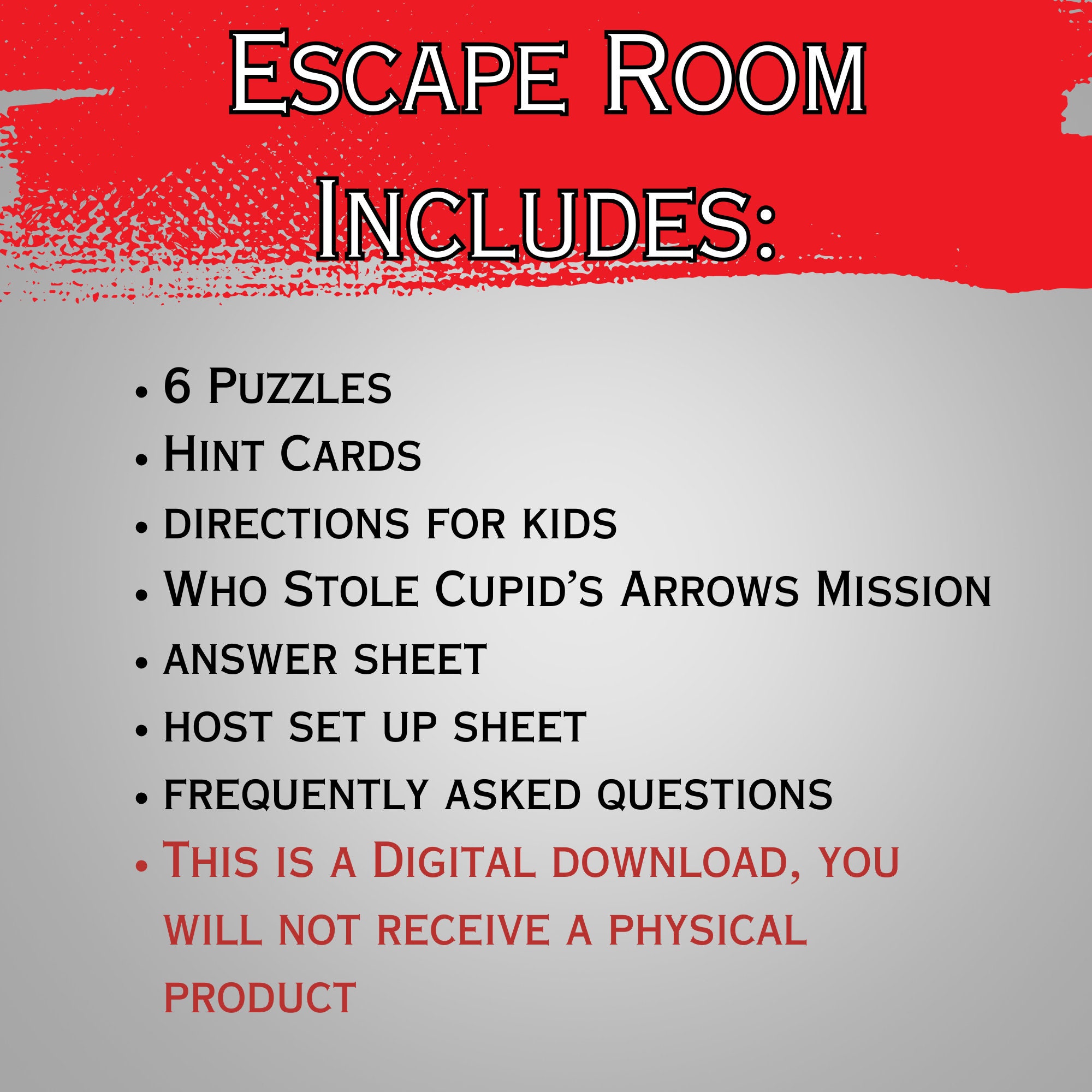 Valentine Mystery Escape Room for 6-8-year-olds | Valentine Escape Room ...