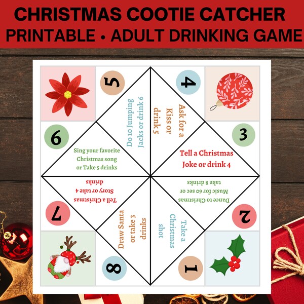 Adult Cootie Catcher - Etsy