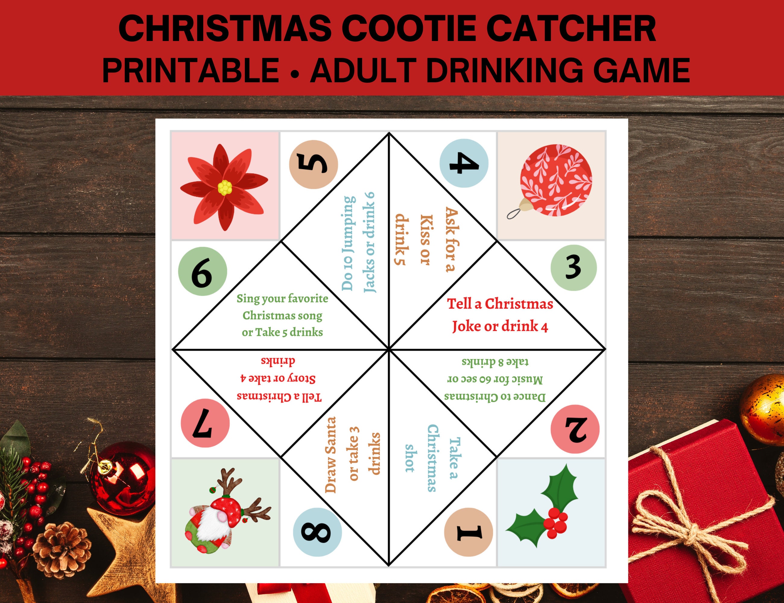 Cootie Catcher Designs