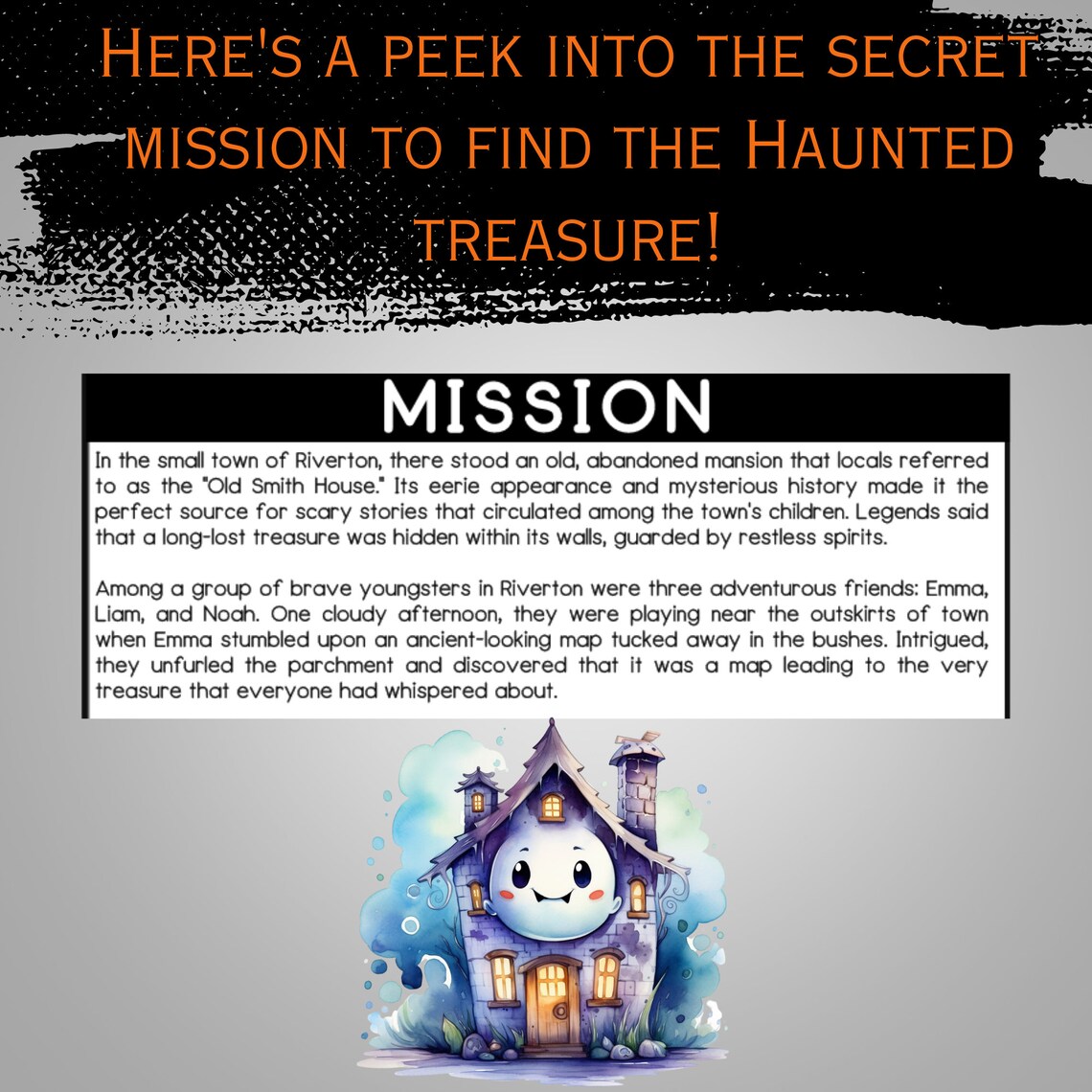 Halloween Scavenger Hunt for Kids| Haunted House Scavenger Hunt ...