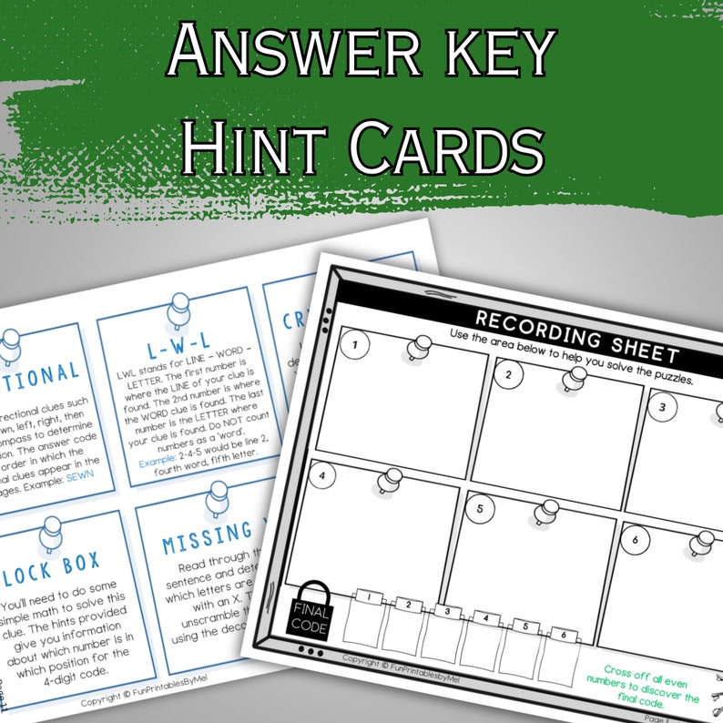 Christmas Escape Room Kids| Christmas Escape Room Kit| Printable Escape ...