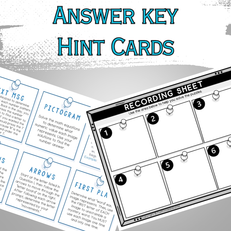 Escape the Blizzard Escape Room| Escape Room PDF| Escape Room Kit ...