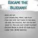 Escape the Blizzard Escape Room| Escape Room PDF| Escape Room Kit ...
