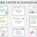 Easter Scavenger Hunt| Inside Easter Scavenger Hunt for Kids| Fun ...