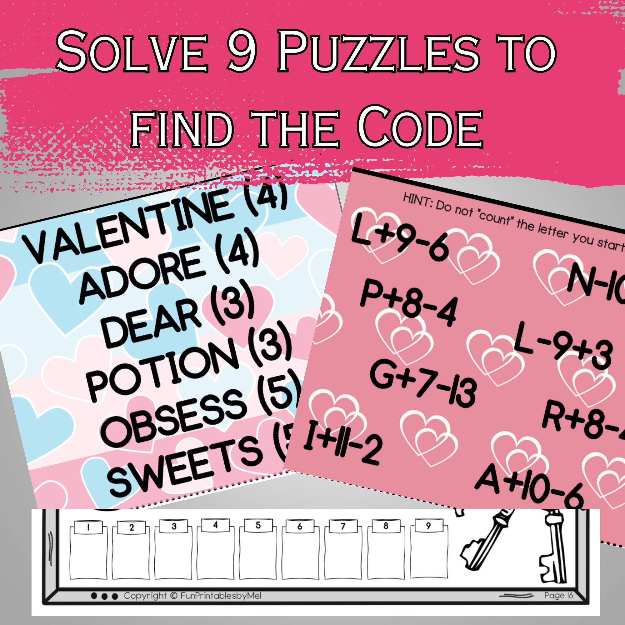 Valentine Escape Room Kids 10 Year Olds| Love Potion Escape Room ...