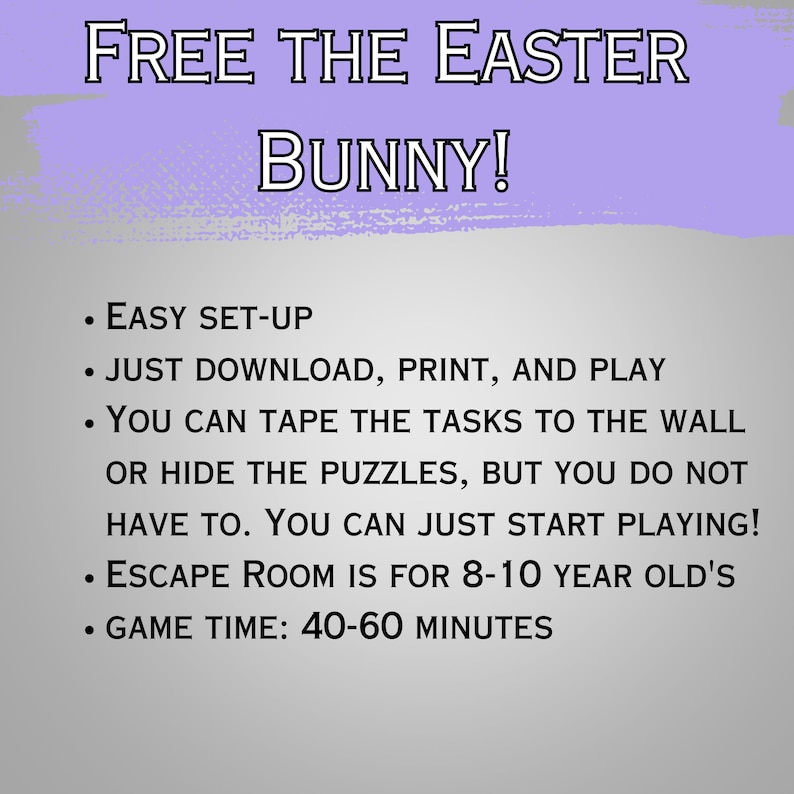 Free the Easter Bunny Escape Room| Easter Egg Escape Room| Escape Rooms ...
