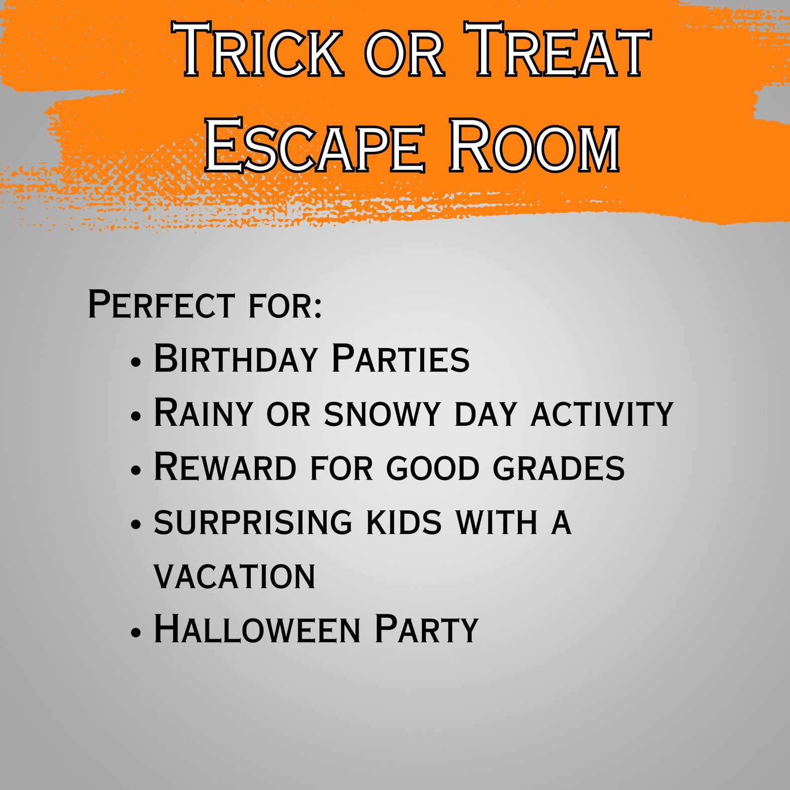 Halloween Escape Room for Families| Trick or Treat Escape Room| Escape ...
