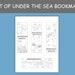 Color Your Own Bookmarks| Ocean Animal Bookmarks Printable| Cute Animal ...