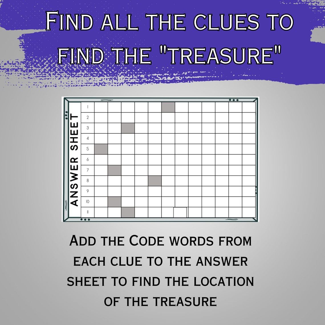 Back to School Scavenger Hunt Treasure Hunt for Kids School Supply ...