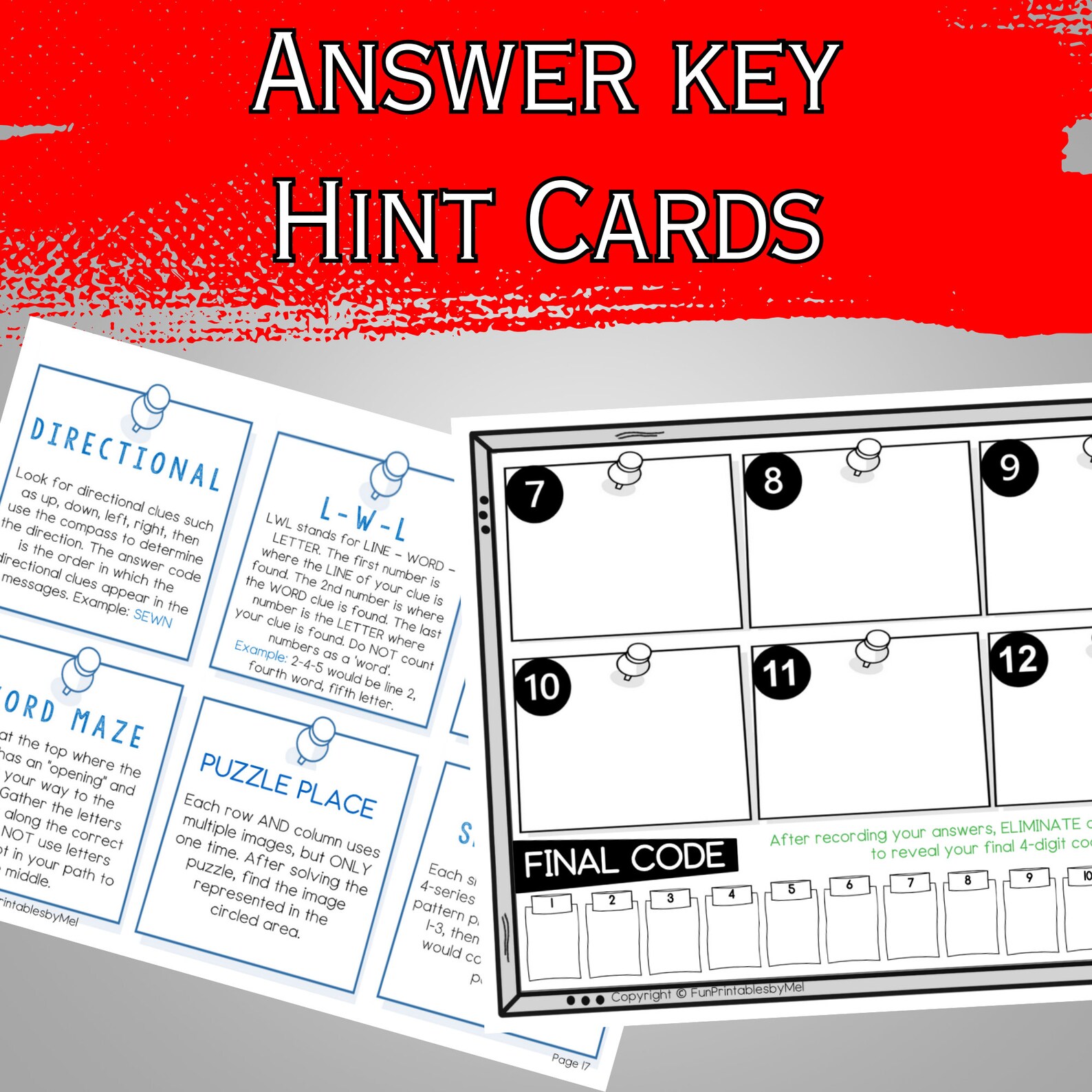 Christmas Escape Room Kids| Christmas Escape Room Kit| Printable Escape ...