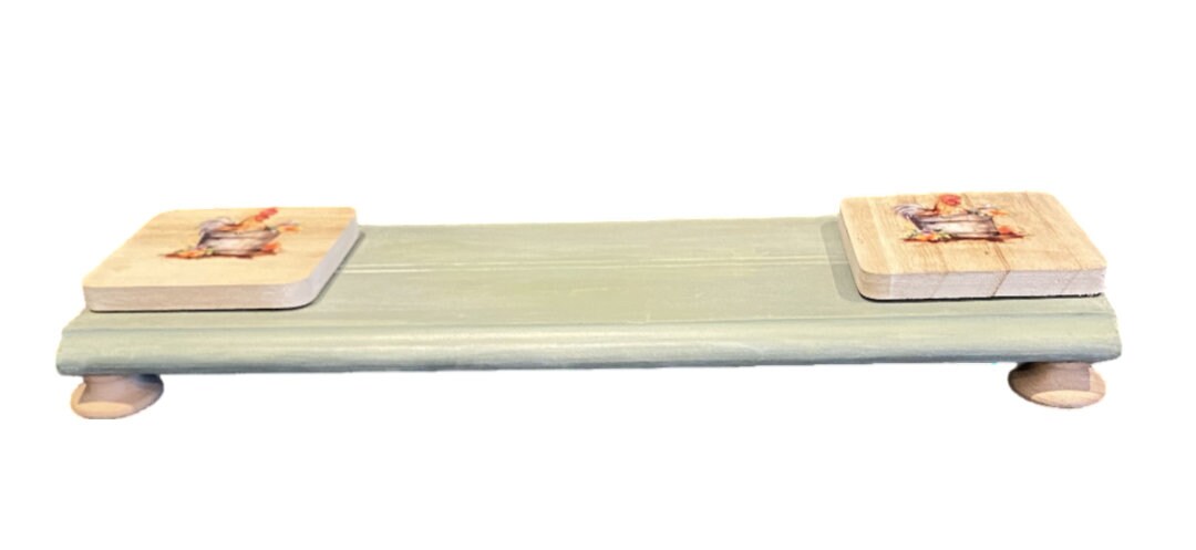 Farmhouse Riser/riser/sage Green Riser/rooster Coasters/farmhouse Decor ...