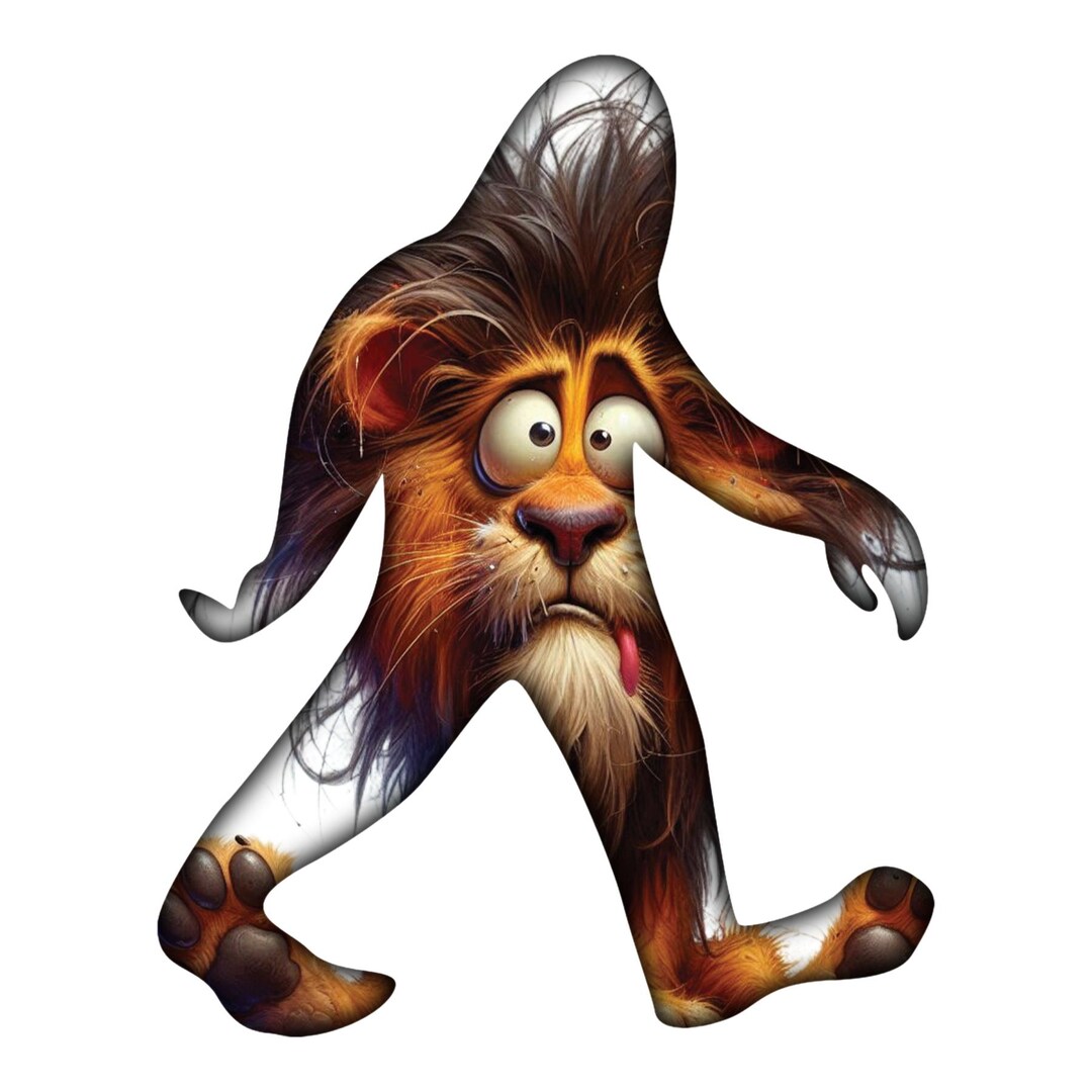 Big Foot Svg, Big Foot Png, Squatch Png, Squatch Svg, Big Foot Lion Png ...