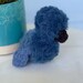 Baby Bird Plushie Amigurumi Bird Stuffed Animal Soft Blue Bird - Etsy