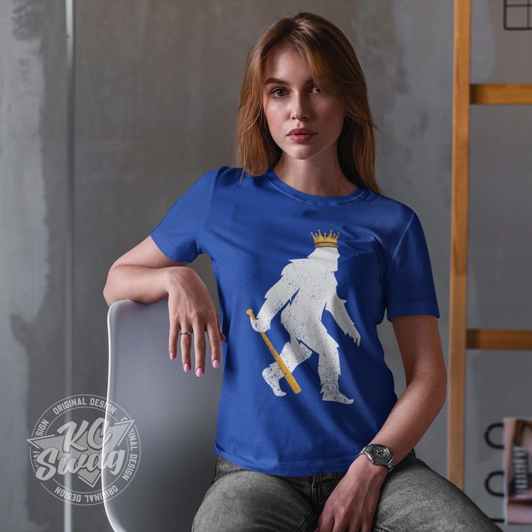 KC Crowned Pasquatch T-shirt, Royals-inspired Kauffman Club Tee, Kansas ...