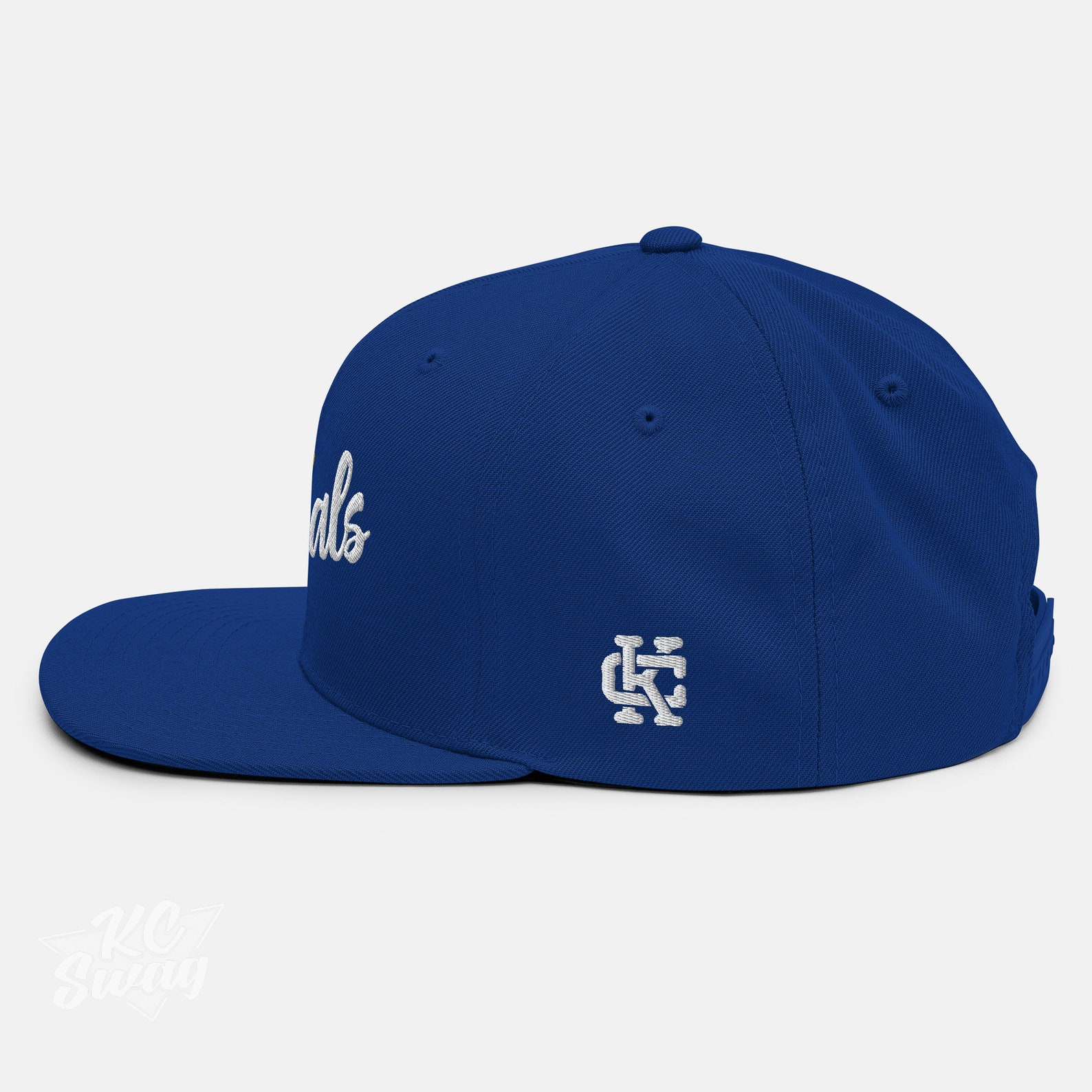 Kansas City Flower Crown Hat, KC Royals-inspired Headwear, Embroidered ...