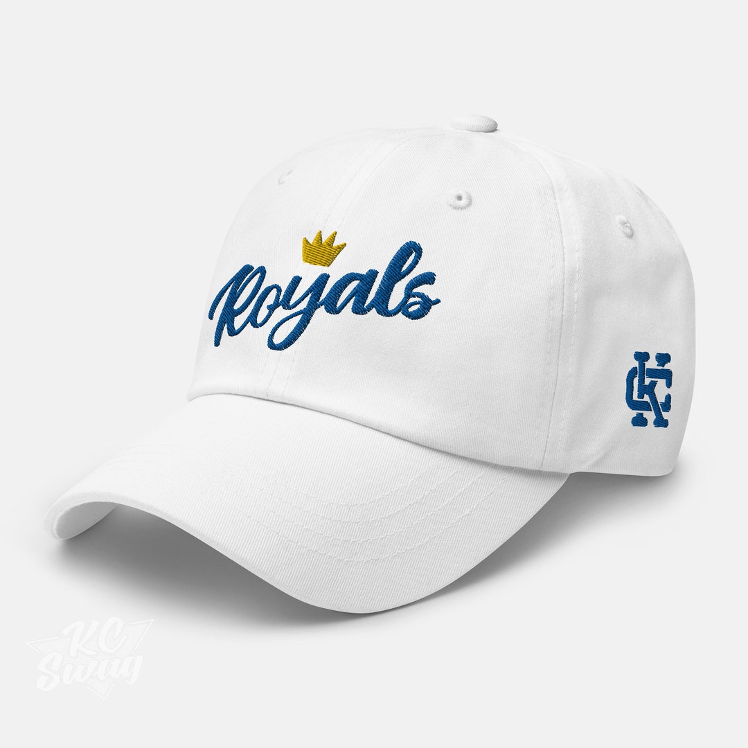 Kansas City Flower Crown Hat, KC Royals-inspired Headwear, Embroidered ...