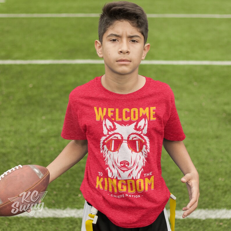 KC Cool Wolf Kingdom T-shirt Kansas City Chiefs-inspired - Etsy