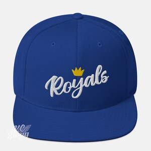 Kansas City Flower Crown Hat, KC Royals-inspired Headwear, Embroidered ...