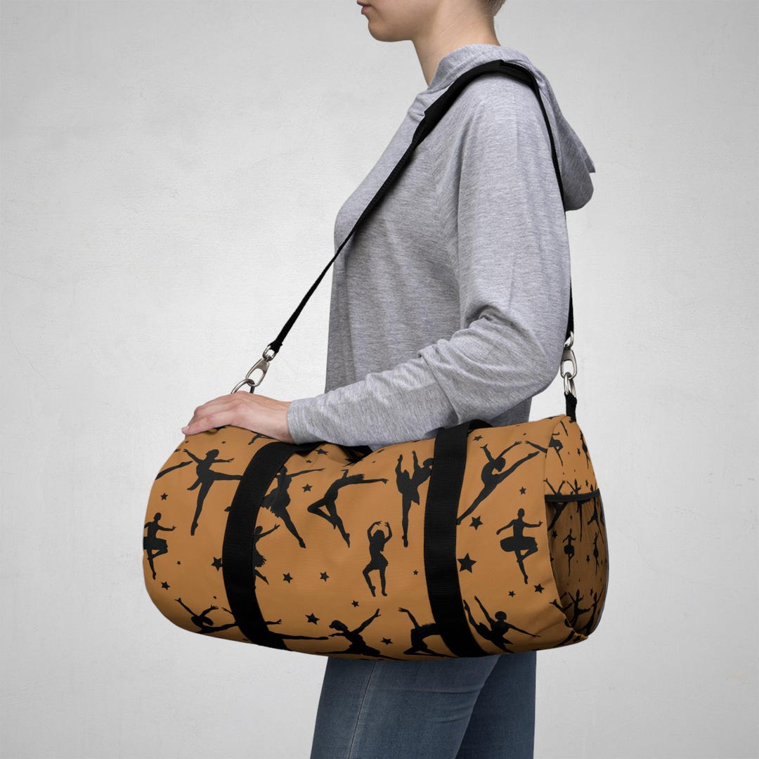 Ballet Dancer Duffel Bag - Dance Gear, Gym Tote, Workout Bag, Gift for ...
