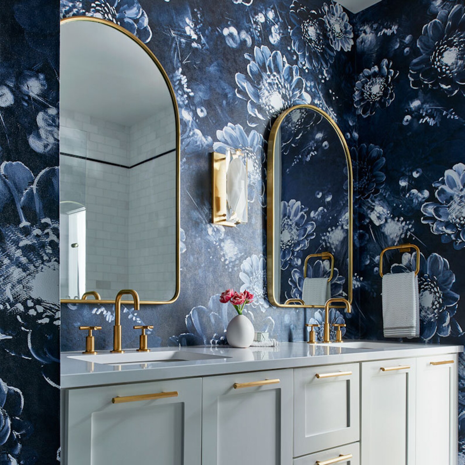 Moonlight Meadow Wallpaper - Etsy